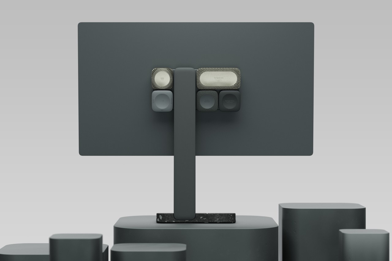 The computer that assembles itself with magnetic modules - Domus
