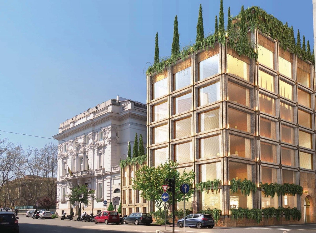 Philippe Starck designs a new building in the center of Rome - Domus