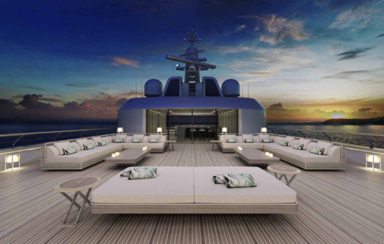 Nautical design meets fashion: the megayacht Admiral by Giorgio Armani ...