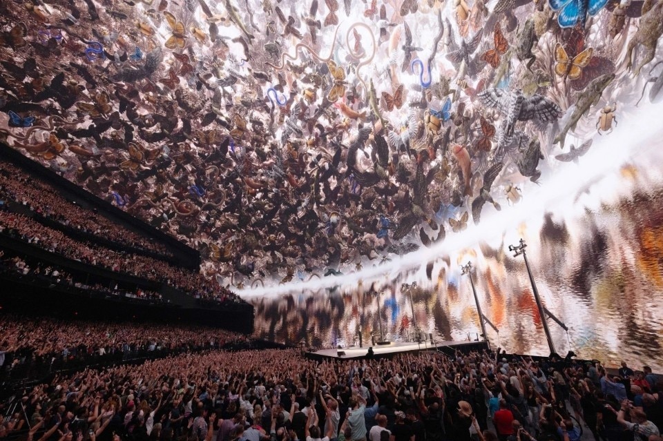 La MSG Sphere, la gigantesca sfera di Populous, ha inaugurato a Las ...