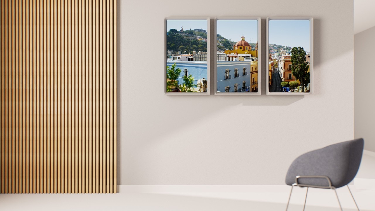 The smart window that lets you look out to a different place every day ...