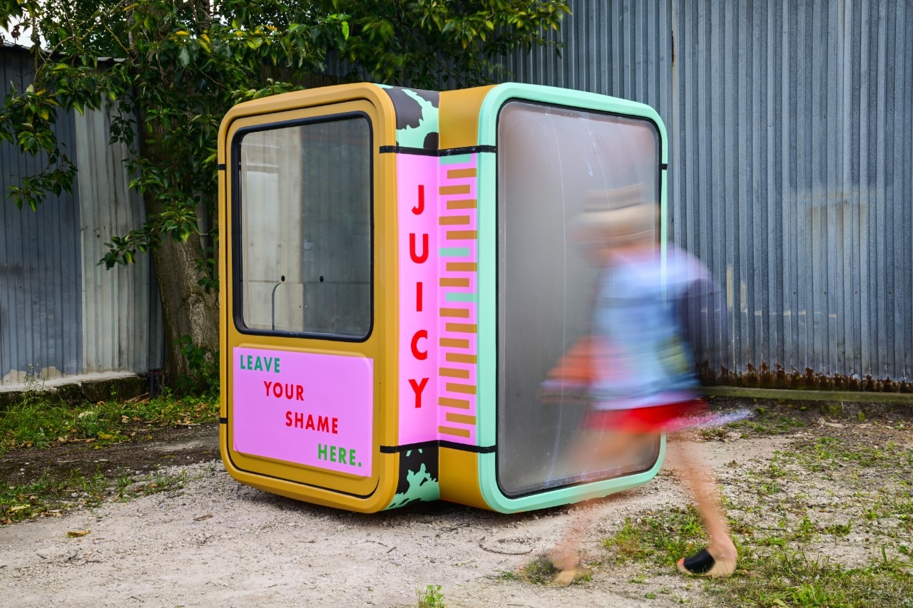 London, a new sensory booth helps you release your inner shame - Domus