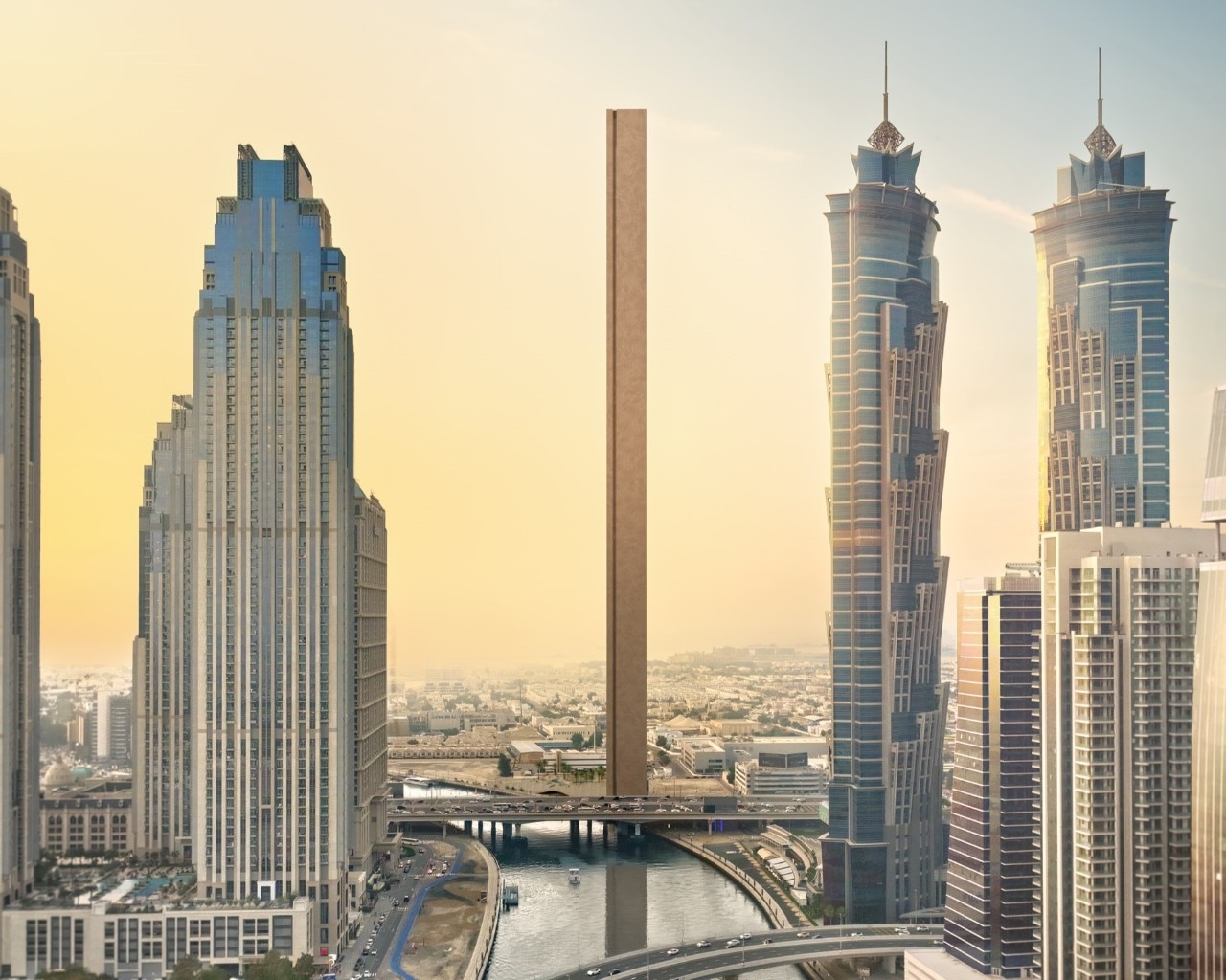 A super slim skyscraper in Dubai: the Muraba Veil designed by RCR ...