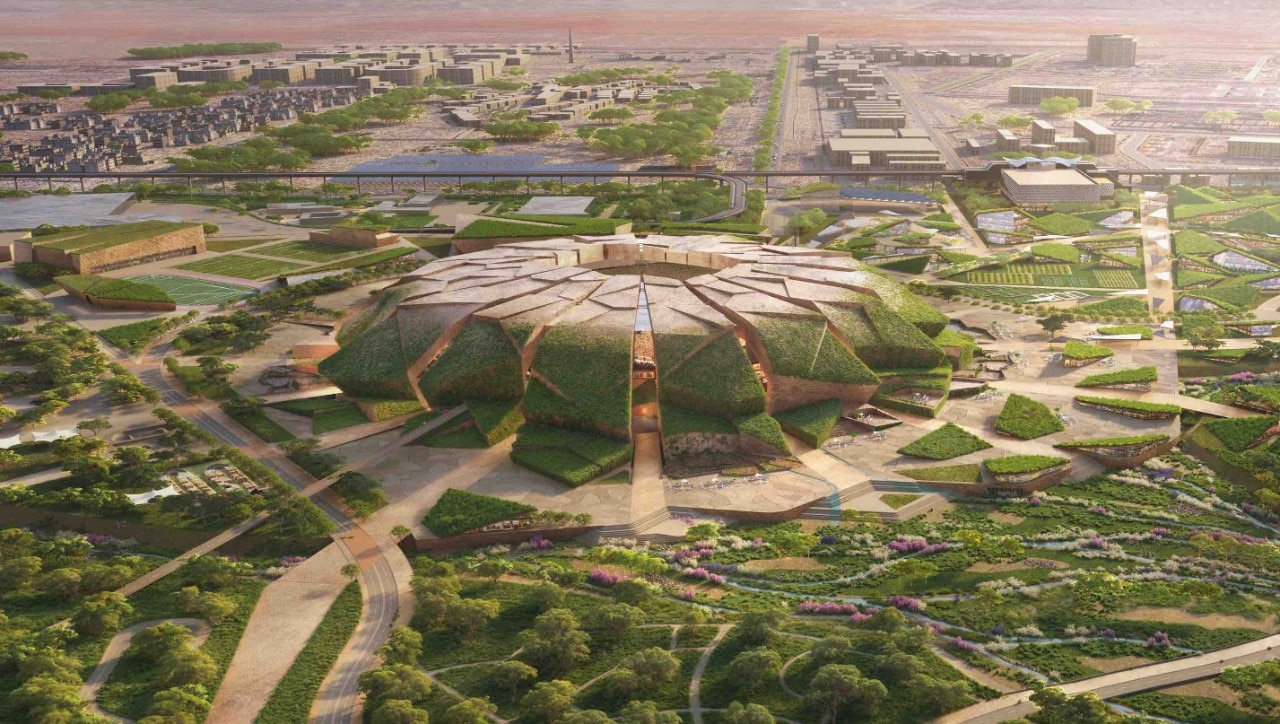 Saudi Arabia’s major new stadium inspired by sprouting seed - Domus