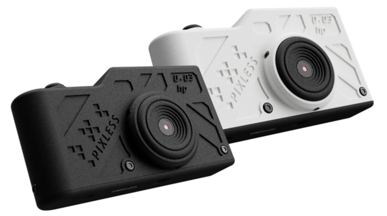 Pixless, the camera that takes photos directly in pixel art