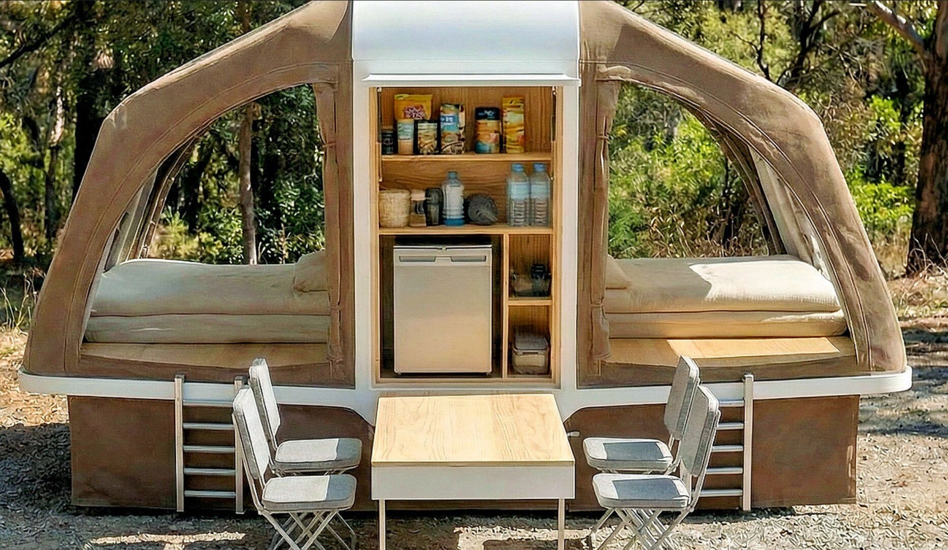 Wingcube is the mini mobile home that Joe Colombo would have loved - Domus