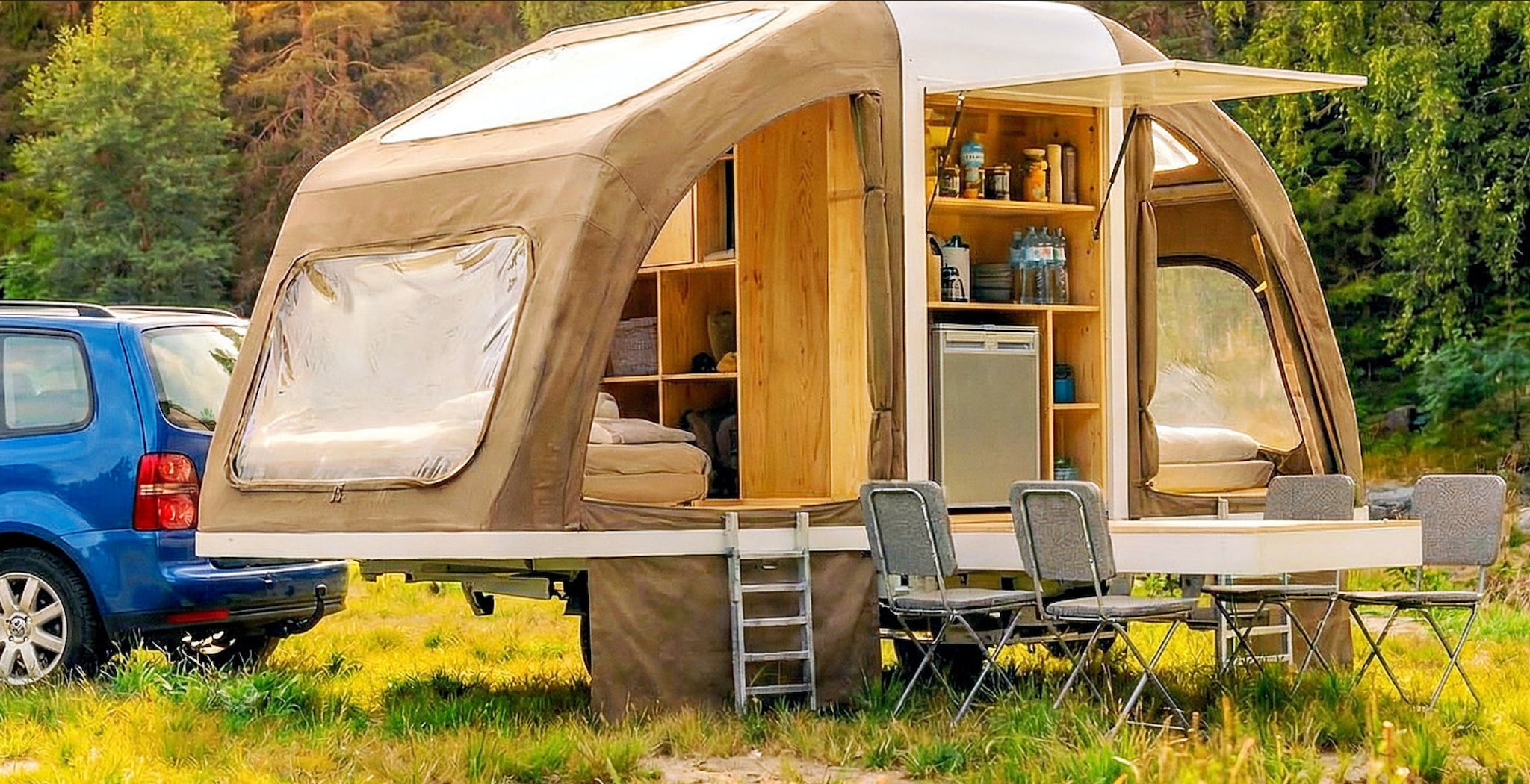 Wingcube is the mini mobile home that Joe Colombo would have loved - Domus