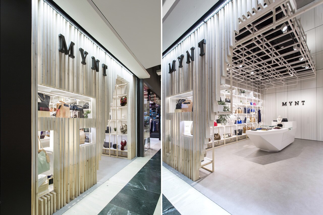 Flagship store Mynt - Domus