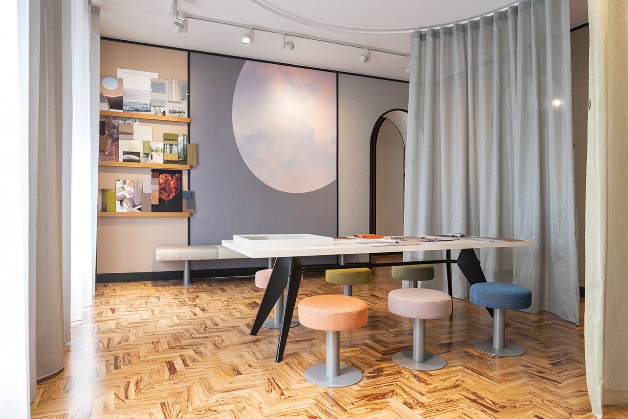 A collection of transparent and acoustic fabrics - Domus