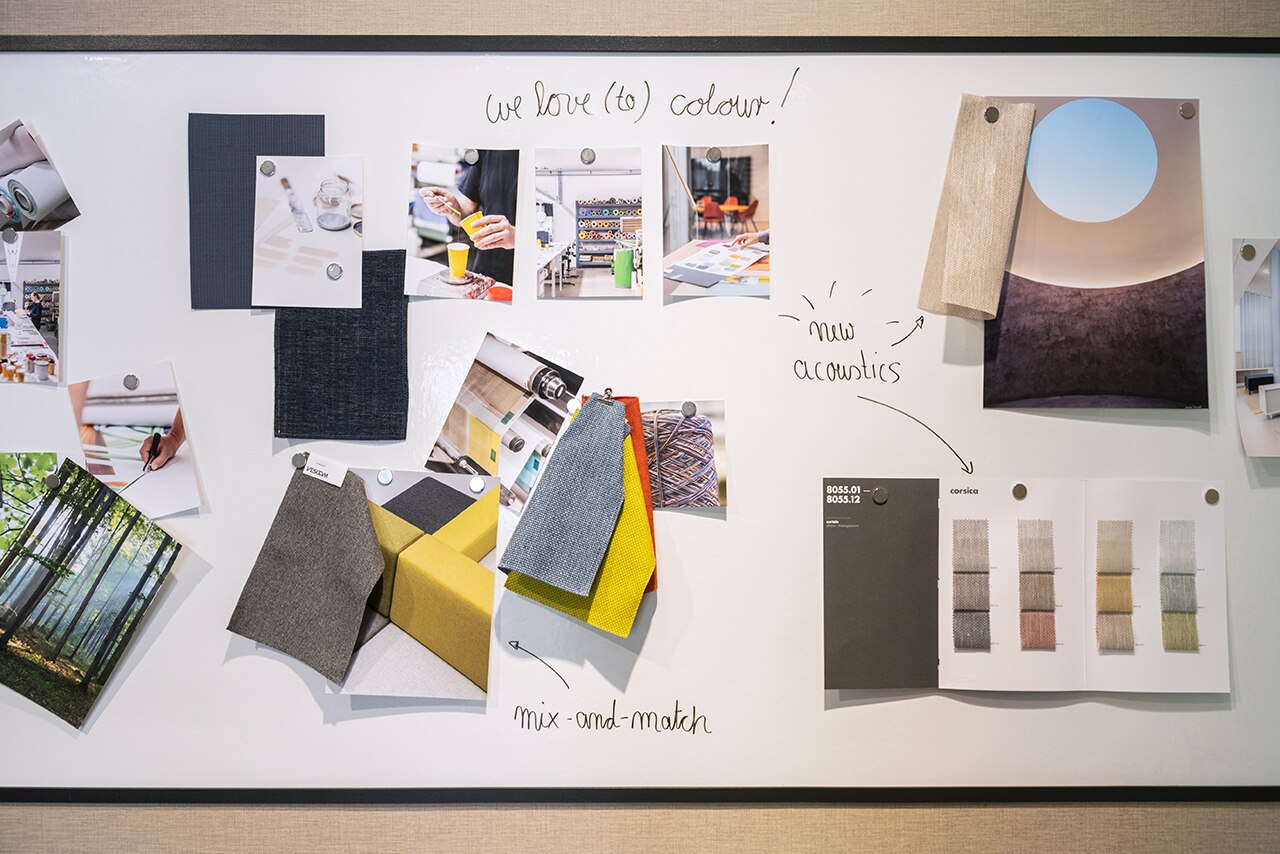 A collection of transparent and acoustic fabrics - Domus