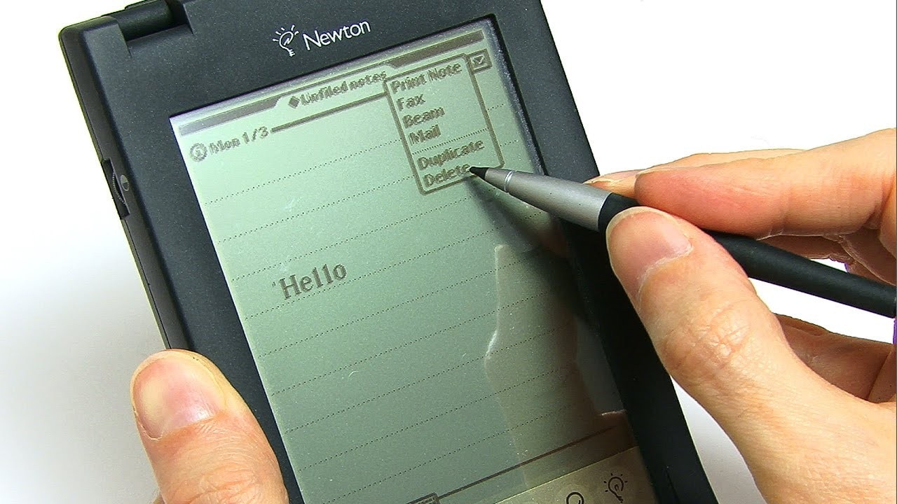 Newton, Apple’s first tablet - Domus
