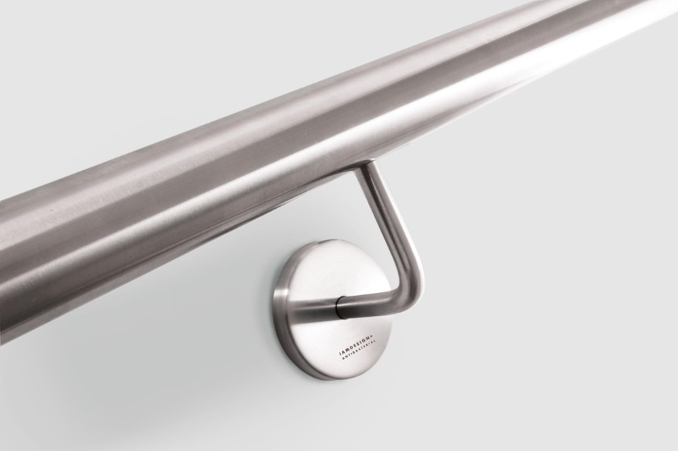 La linea di corrimano antibatterici realizzati da IAM Design - Domus