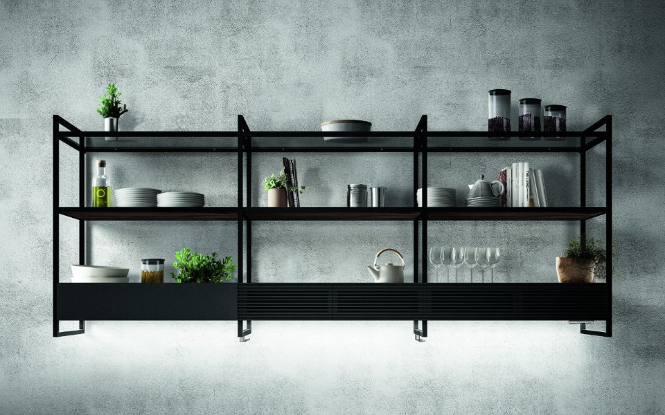Nuove funzionalità in cucina con la cappa Open Suite di Elica - Domus