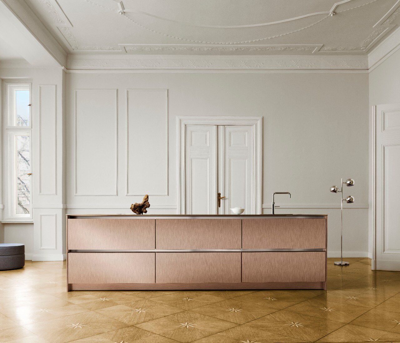 Incontri di cromie luminose nelle cucine componibili SieMatic - Domus