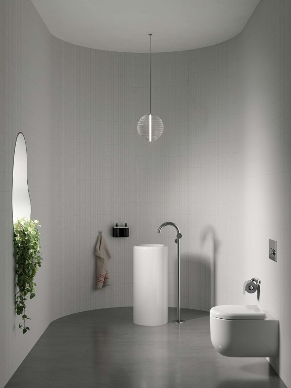 VitrA Bathroom presenta complementi bagno personalizzabili dai tratti puliti - Domus