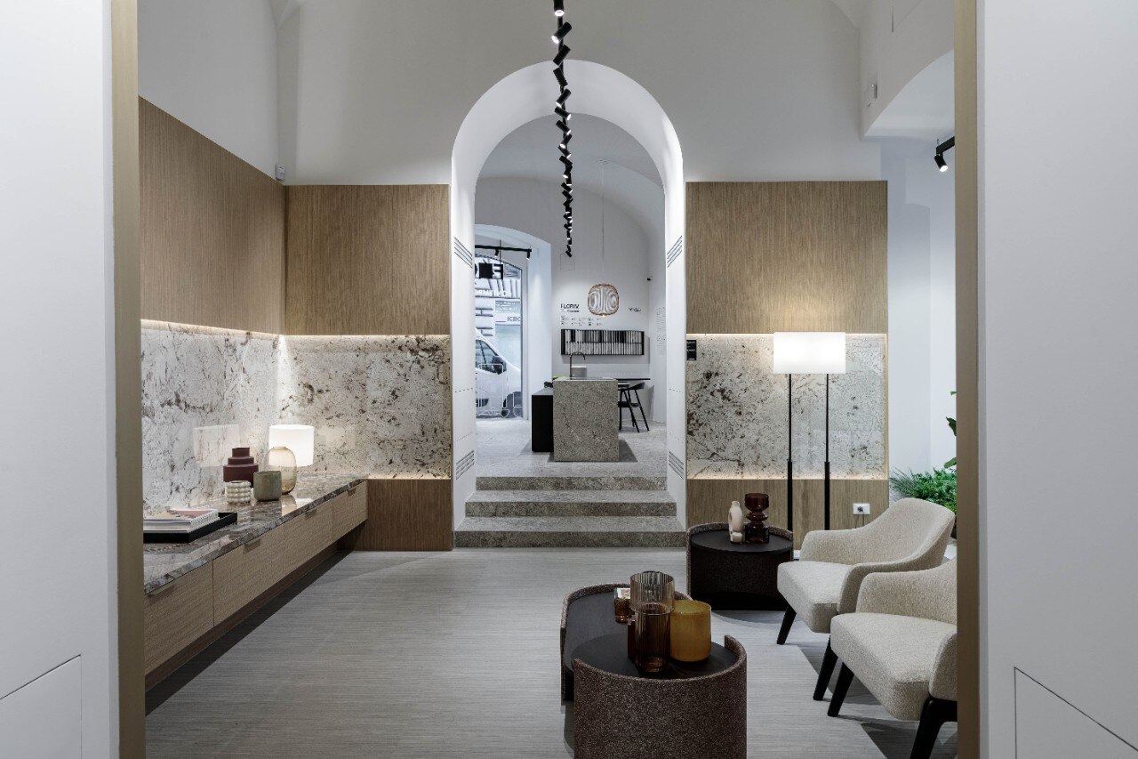 Florim, il nuovo flagship store nel cuore di Roma - Domus