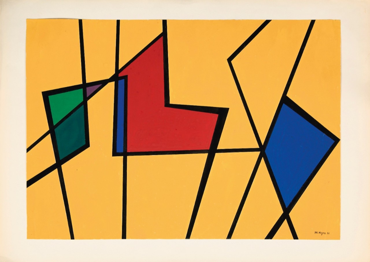 Mario Nigro, works from 1947 to 1992 - Domus