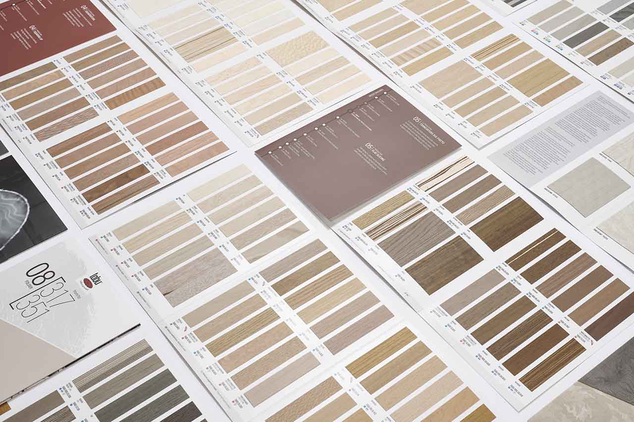 Tabu, 555 colors of wood - Domus