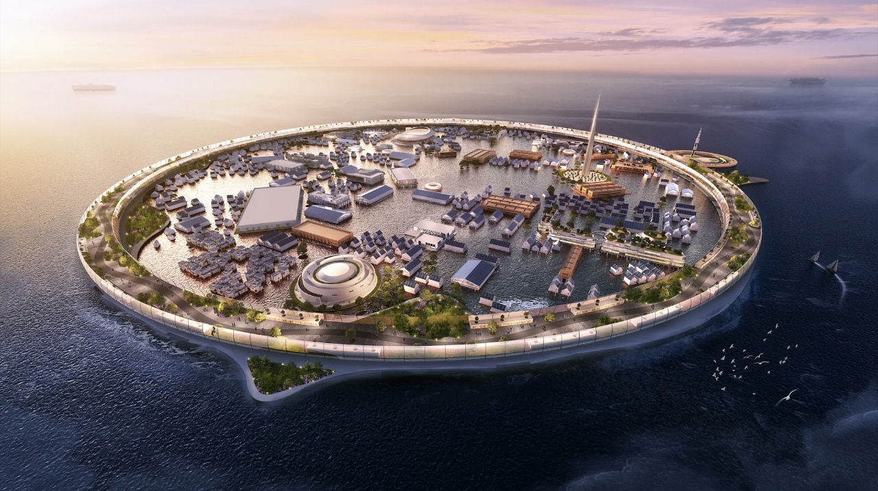 A floating city to transform the oceans into a new economic zone - Domus