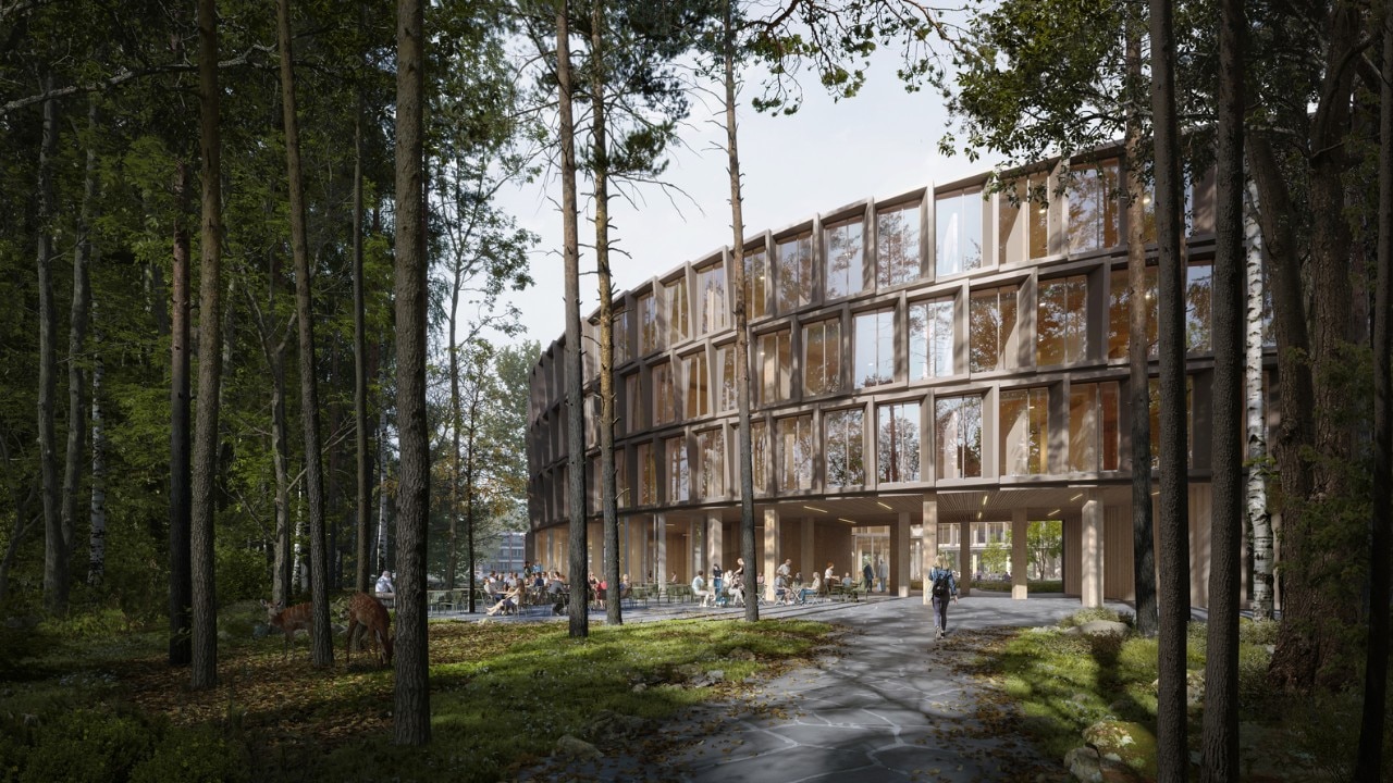 A new circular building for CERN by Henning Larsen and Ramboll ...