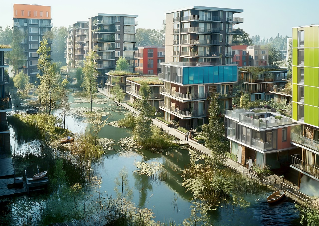 MVRDV envisions what the Netherlands will look like when submerged in ...