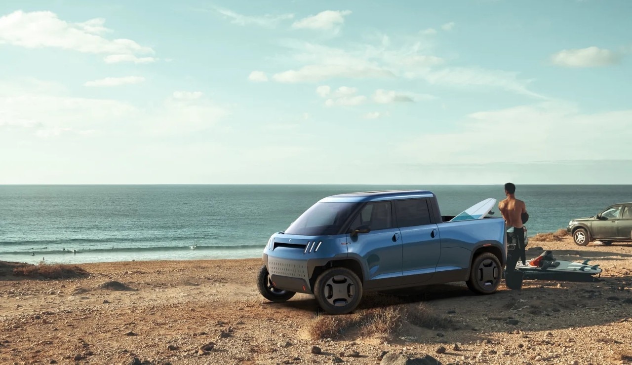 Yves Behar’s Telo MT1 electric pickup is nearing production - Domus