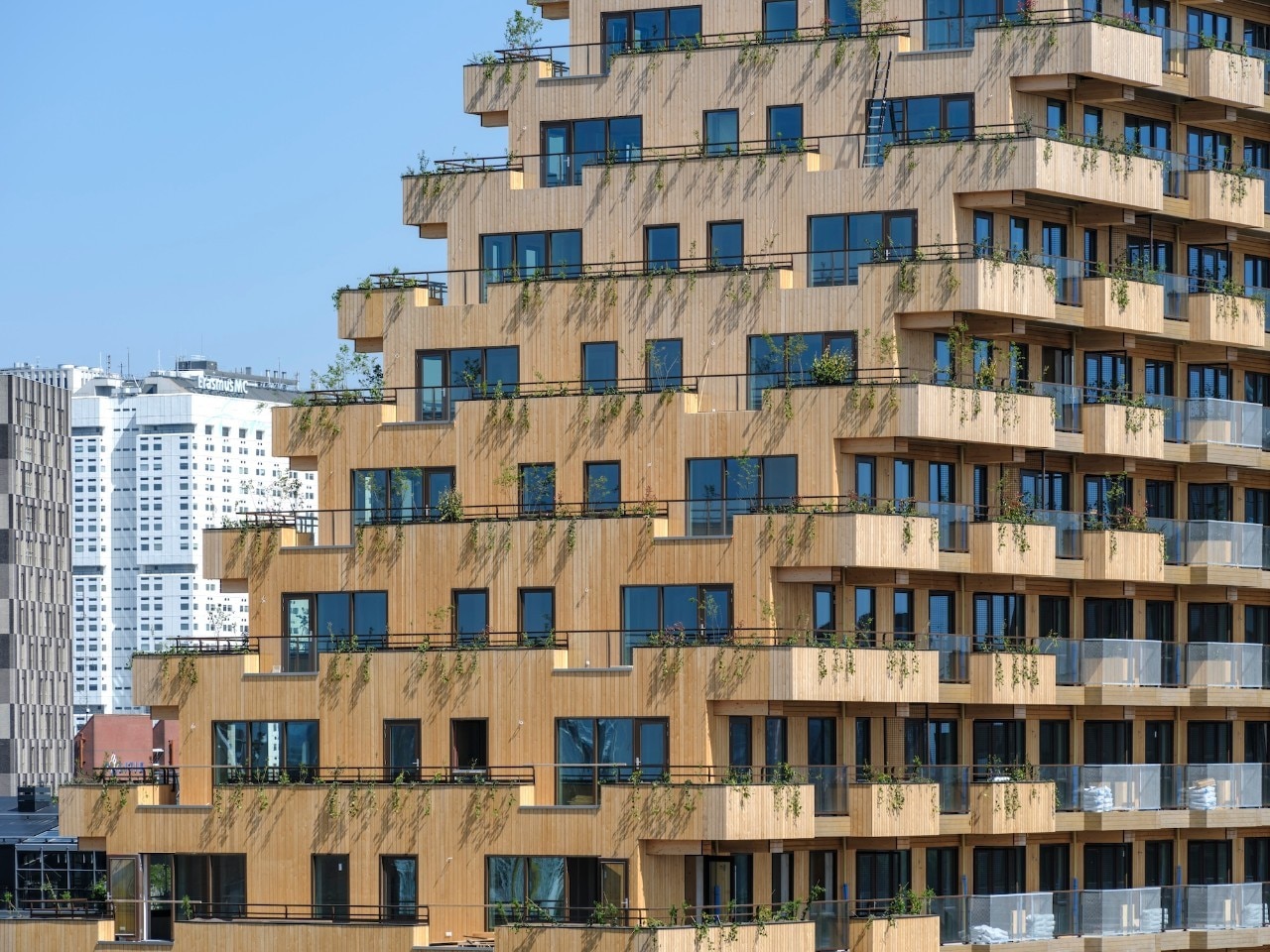 SAWA is the timber building in Rotterdam by Mei Architects and Planners