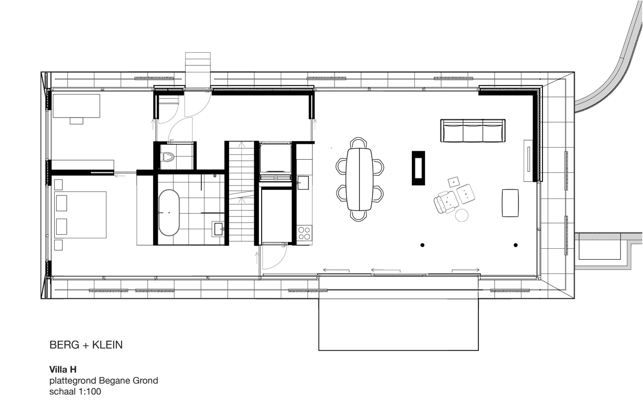 Villa H is a loft in the landscape - Domus