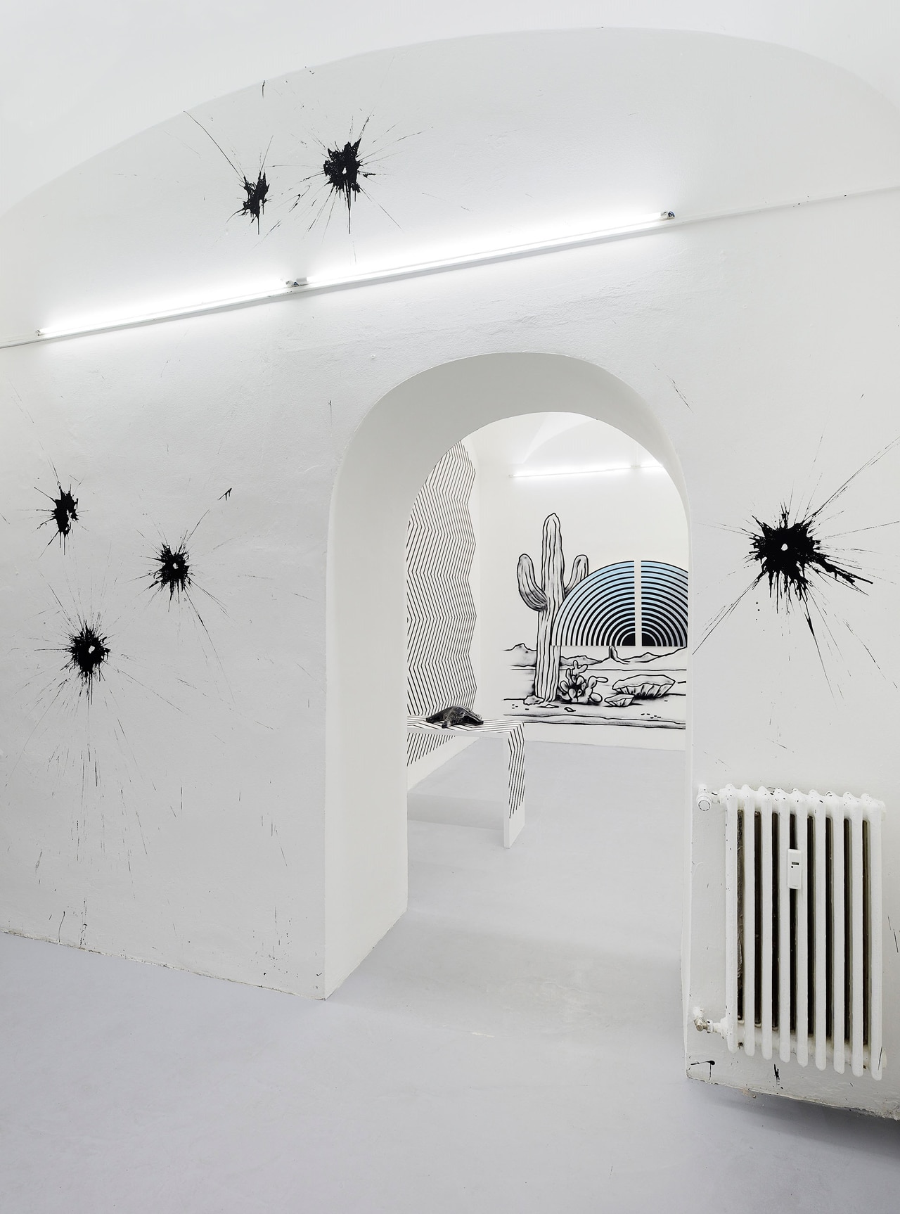 Claudia Comte’s optical patterns on show in Rome - Domus