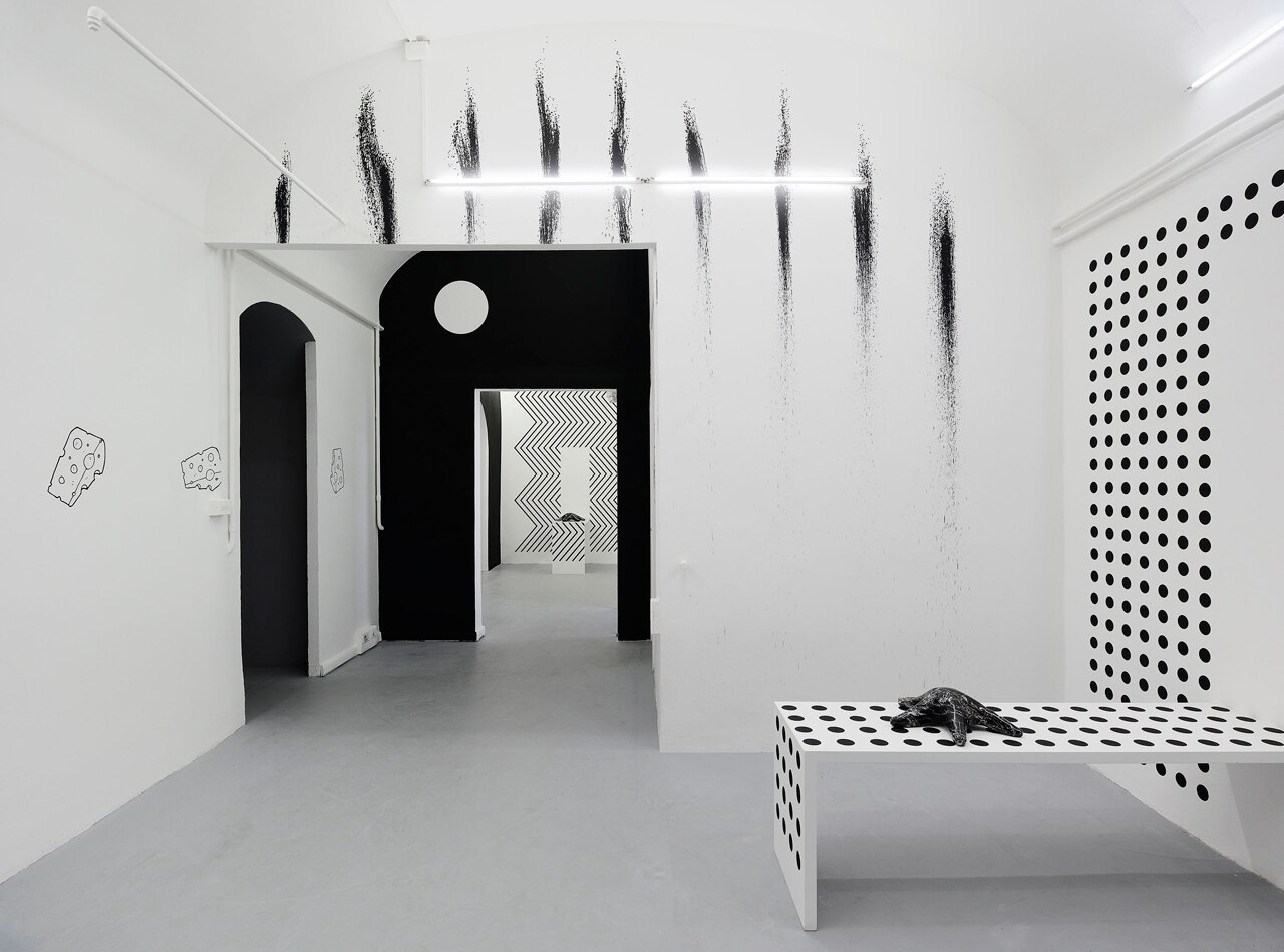 Claudia Comte’s optical patterns on show in Rome - Domus