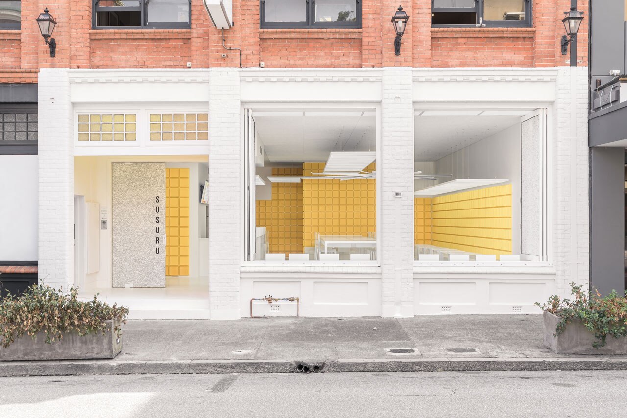 Prevalent studio designed Susuru, an optical ramen and gyoza bar in ...