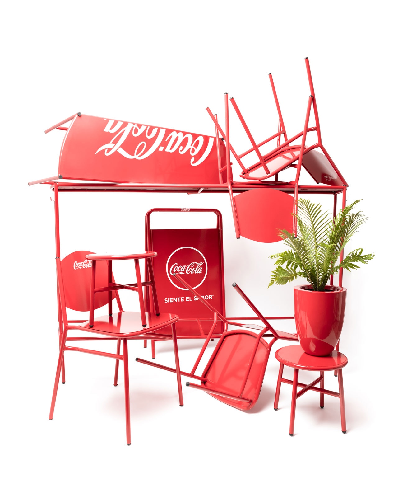 Jorge Diego Etienne designs new Coca-Cola street food furniture