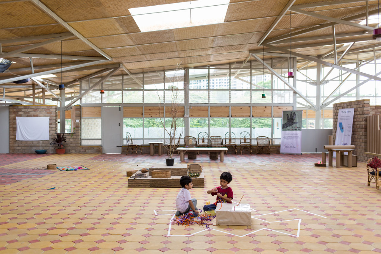 Biome designed a sustainable learning centre in Bangalore - Domus