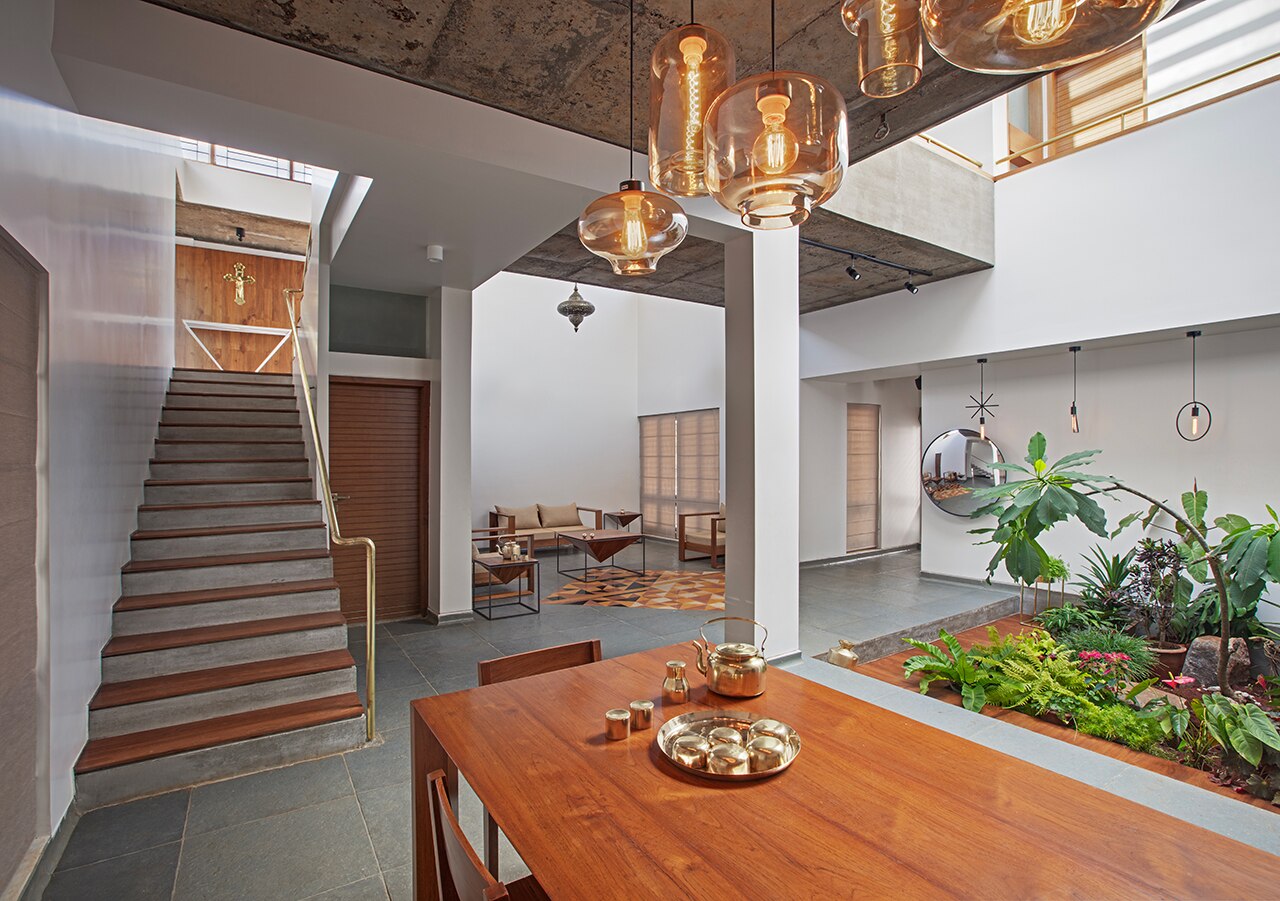 Anahata reinterprets the traditional Indian courtyard house - Domus