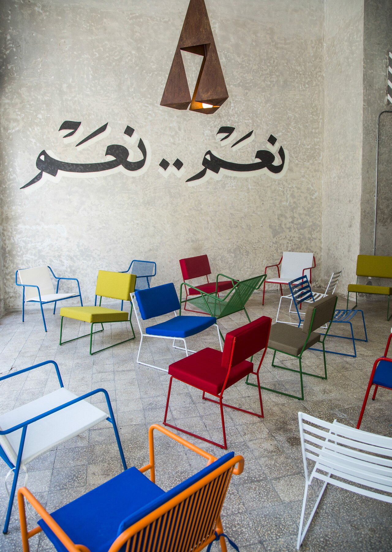 Local Industries: producing furniture with Palestinian artisans - Domus