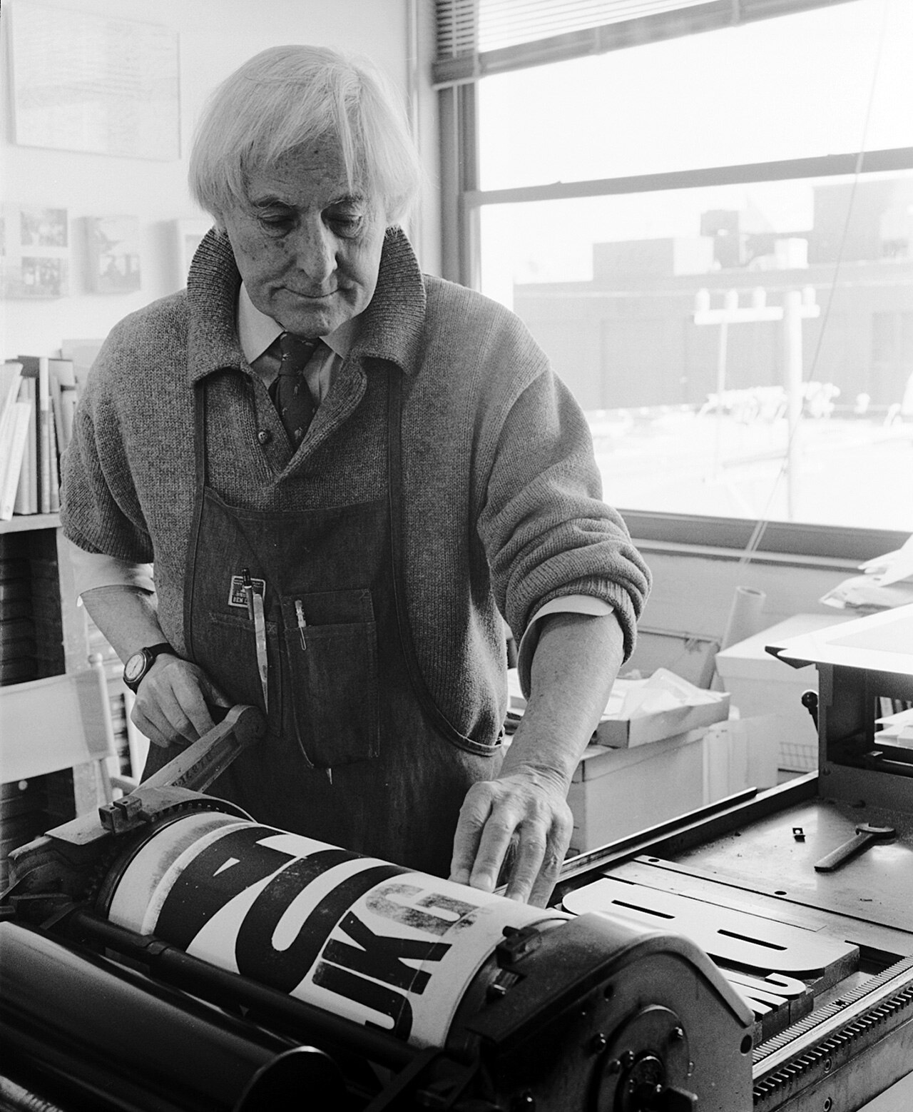 Jack Stauffacher, a typographer and printer who mixed classicism and ...