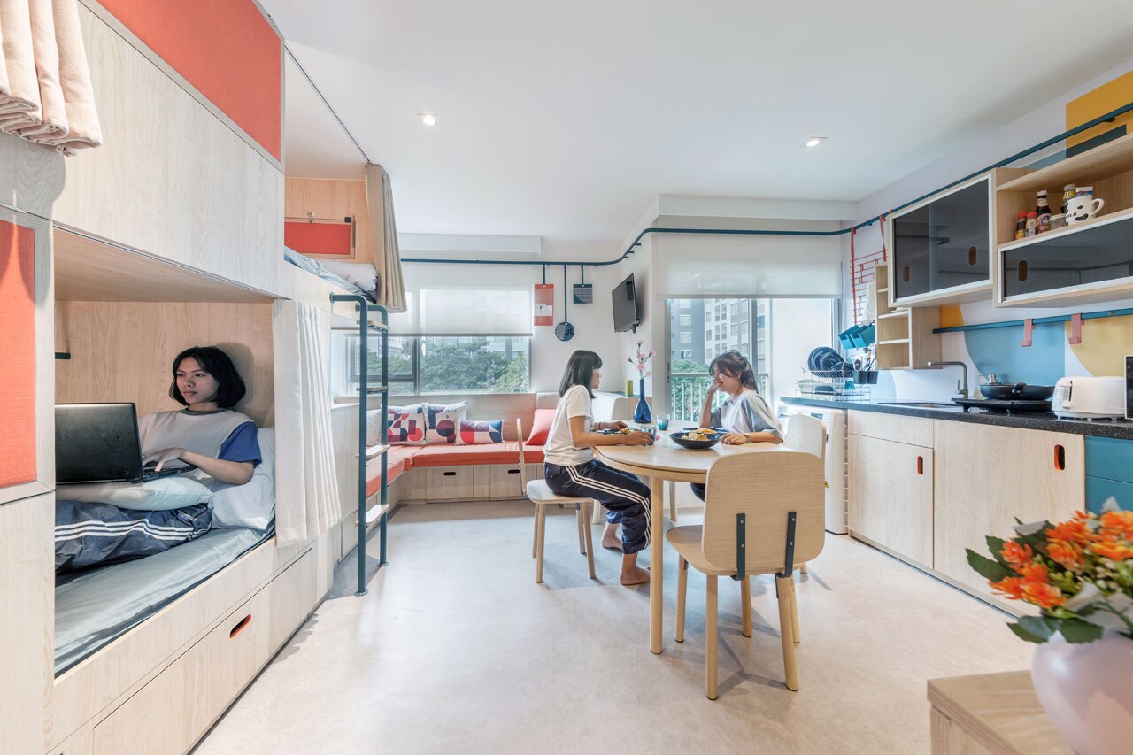 Fabrica designs student residences in Bangkok: small and efficient